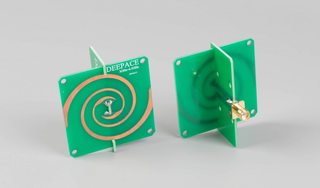 DEEPACE Wideband Circular Polarization Antenna UWB-3 3GHz-6.5GHz | DEEPACE