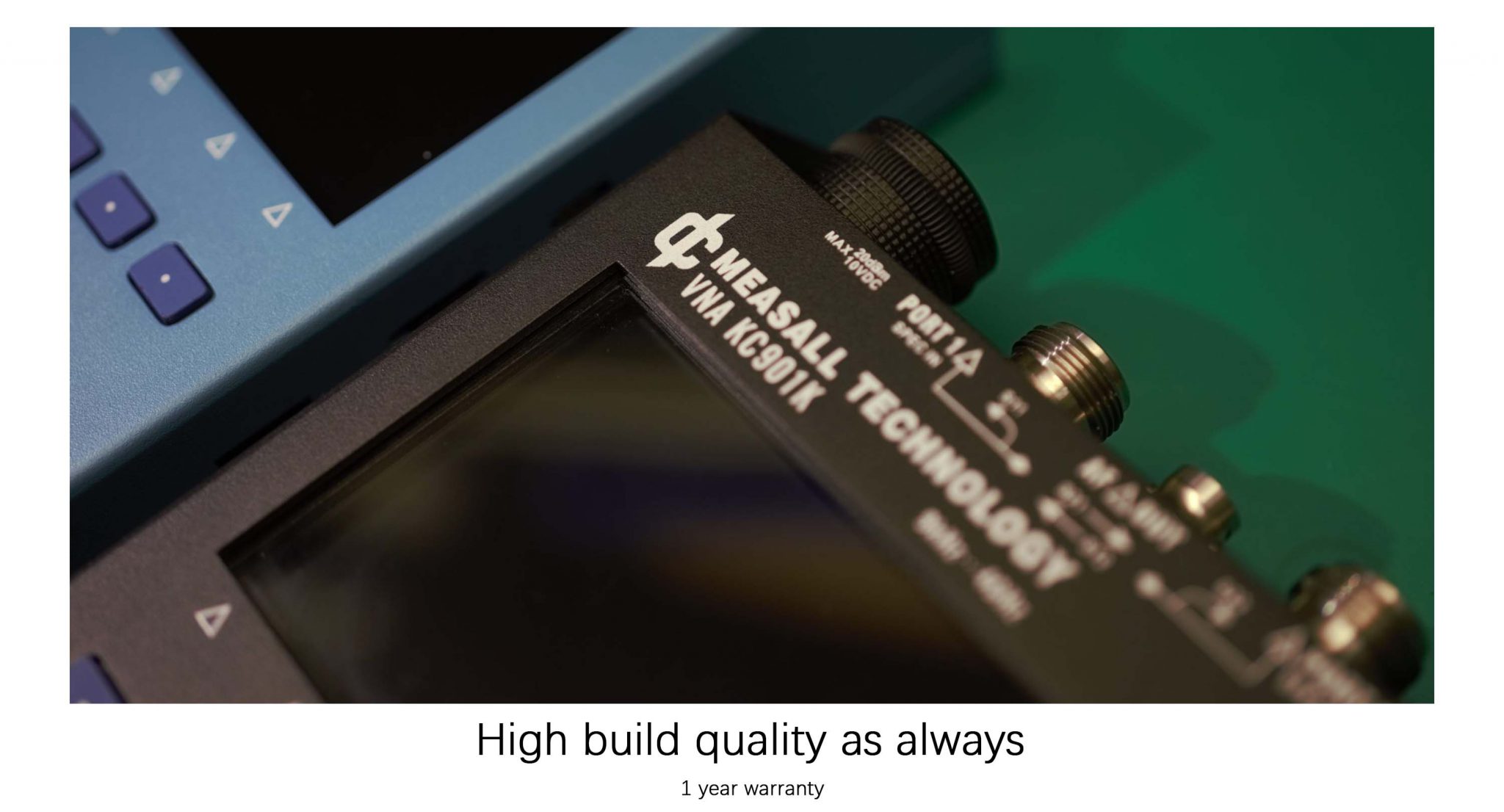 MEASALL Dual Ports Handheld Network Analyzer KC901K 5kHz-4GHz | DEEPACE