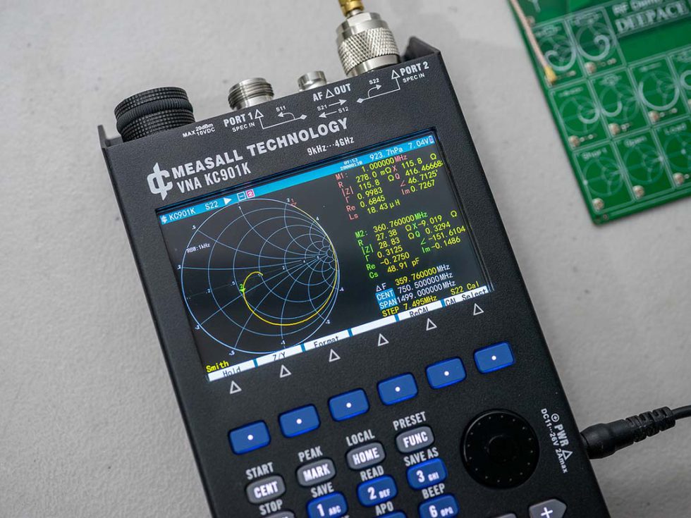 KC901 Dual Ports Handheld VNA | DEEPACE | ANALYZERS AND TEST SOLUTIONS